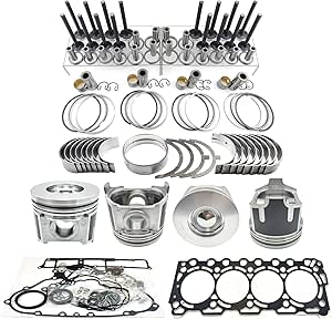 Amazon.com: Pmtihxu V3307 Engine Overhaul Rebuild Kit (No cylinder ...