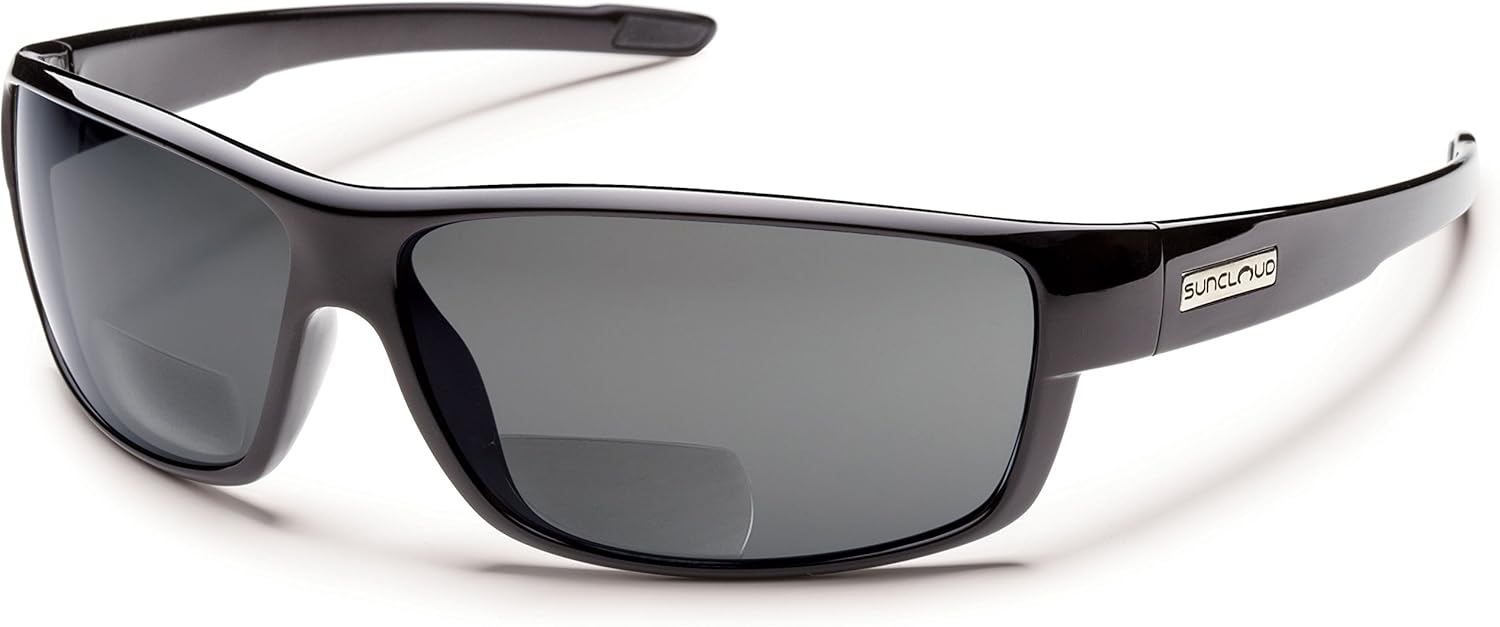 Amazon.com: Suncloud Voucher Polarized Bi-Focal Reading Sunglasses ...