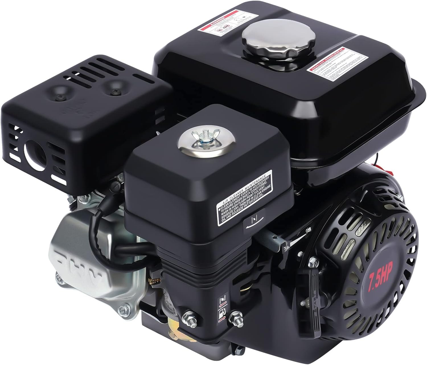 YUNRUX 5.1 KW Petrol Inverter Generator 4-Stroke Gas Powered Engine ...