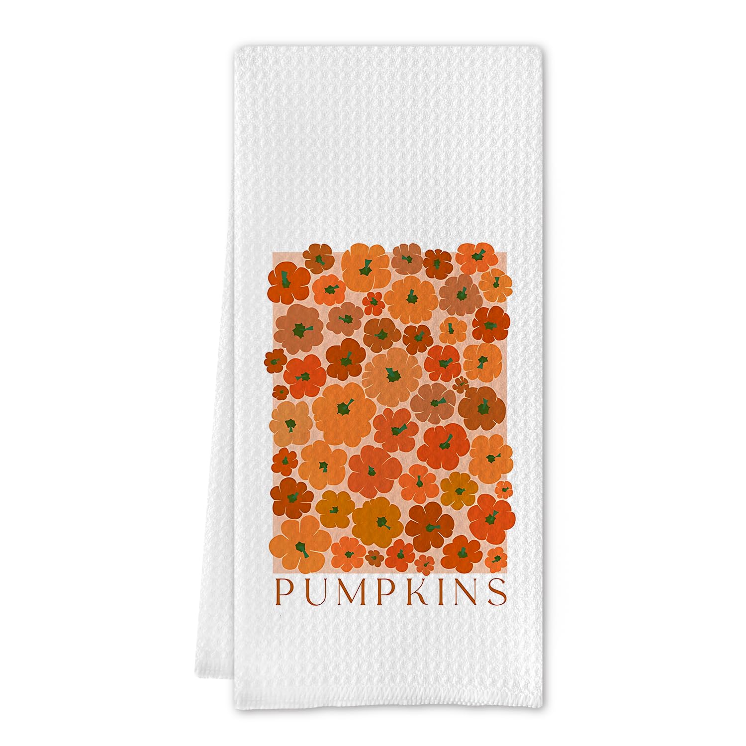Amazon.com: Cilrii Pumpkin Kitchen Towels,Autumn Pumpkin Dish Towels ...