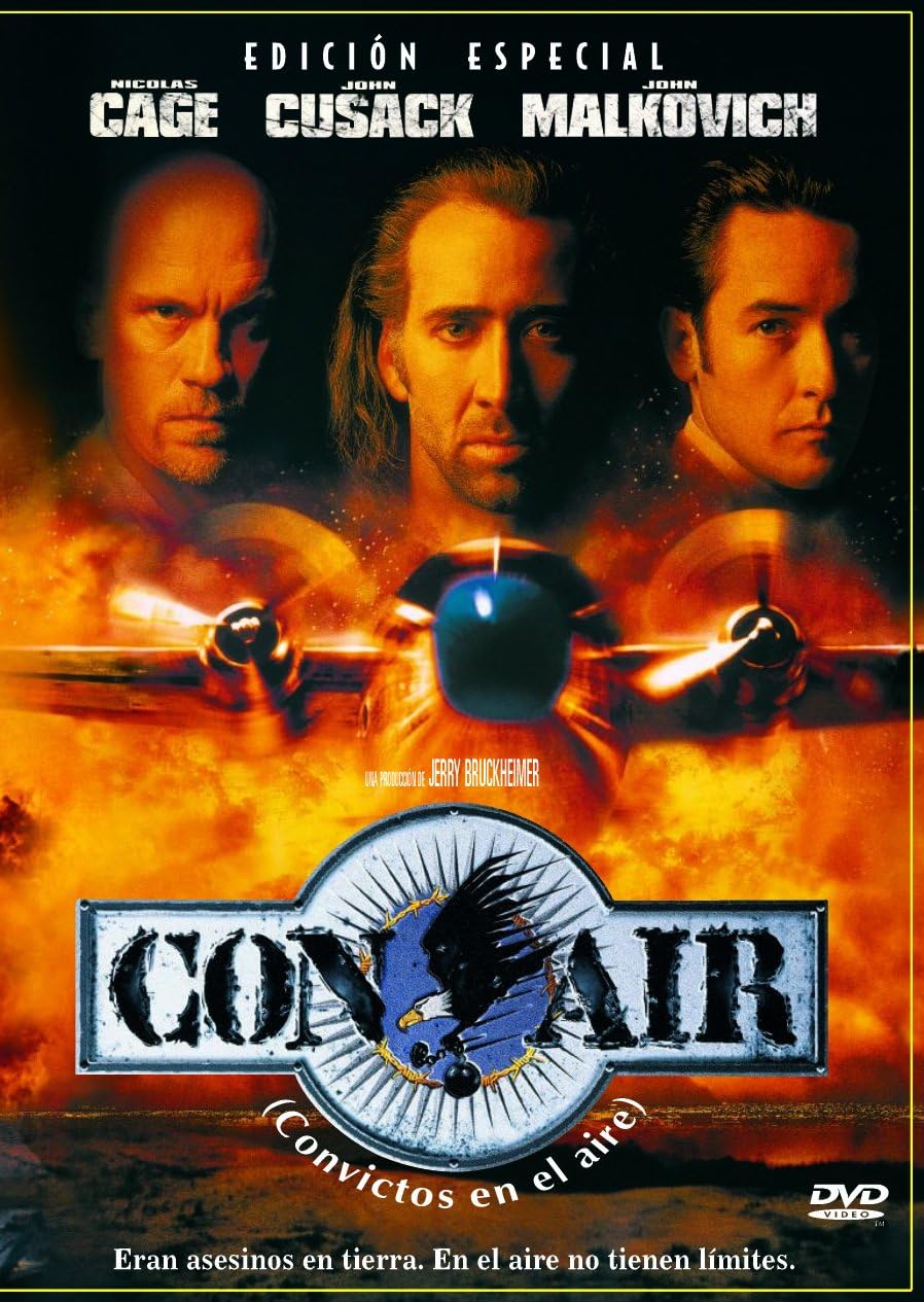 Con Air (Edicion Especial) [DVD]: Amazon.co.uk: Nicolas Cage, John ...