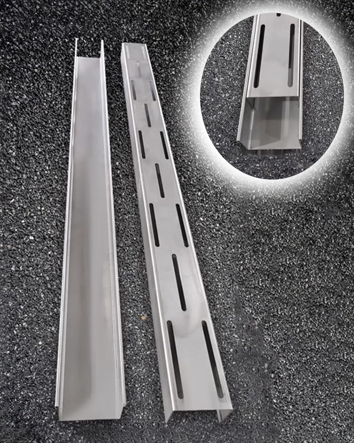 Amazon.com: ENHEN Removable Trench Drain System - 100 cm Long, Fast ...