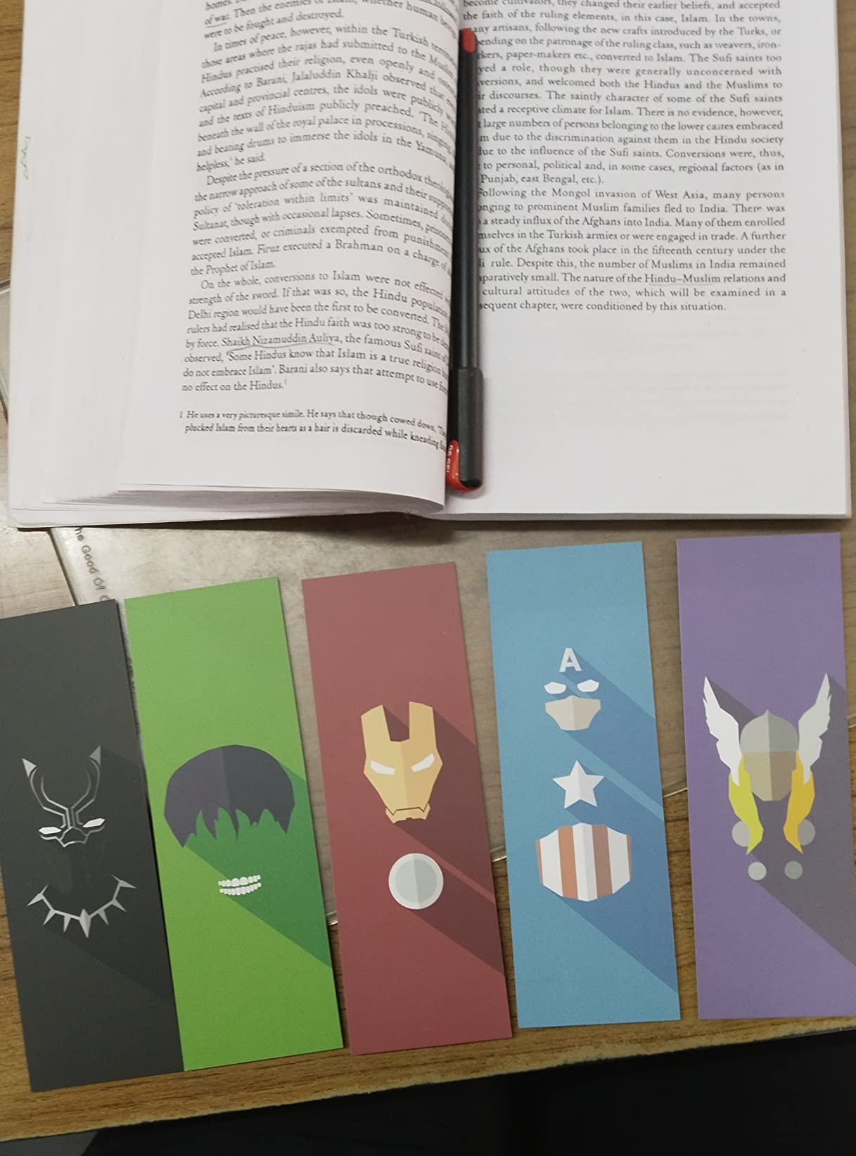 Paragraph | Avenger Series Bookmarks - Pack of 10 : Amazon.in: Office ...