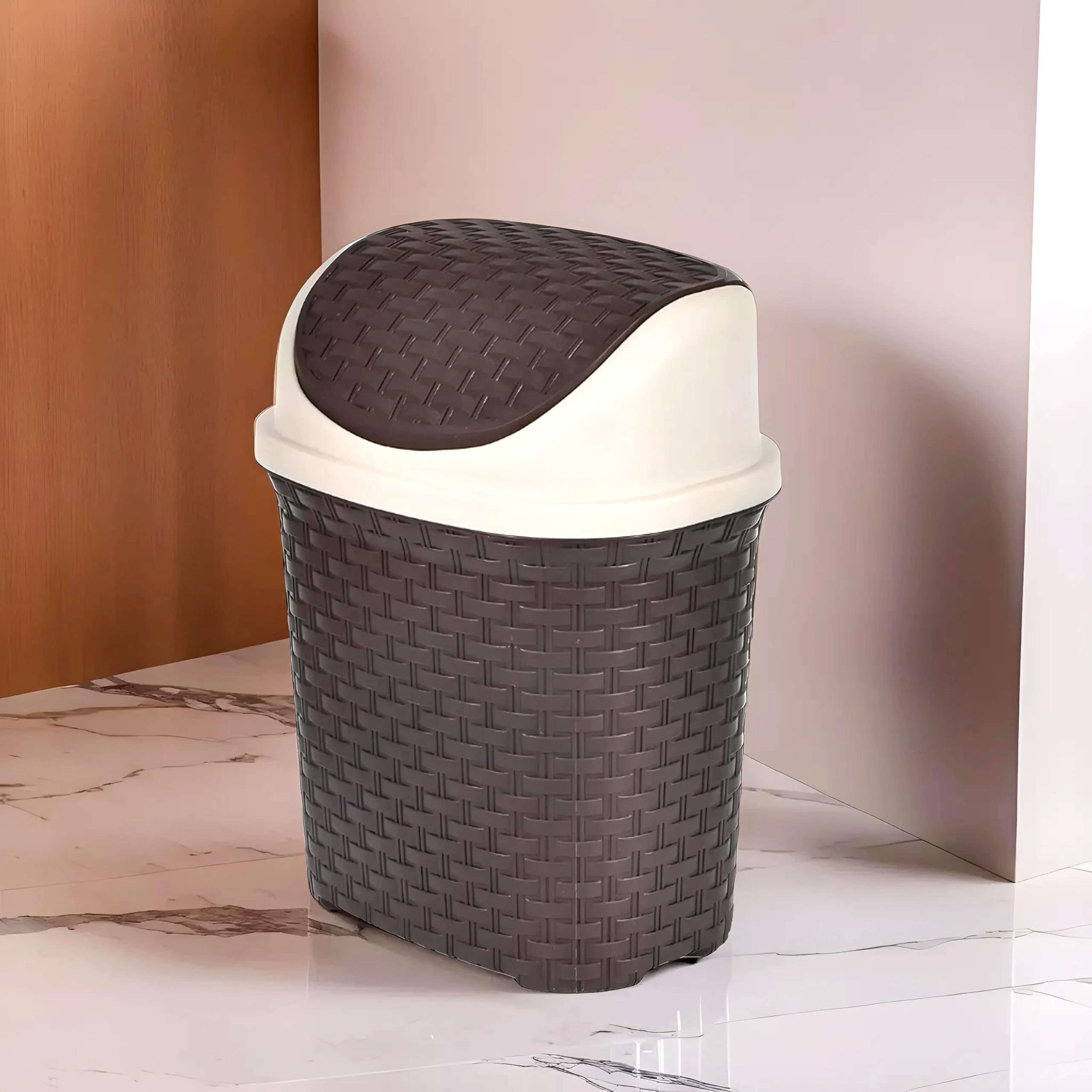 KOLORR Magnum Plastic Pedal Dustbin Medium Size Trash Can Garbage Waste ...