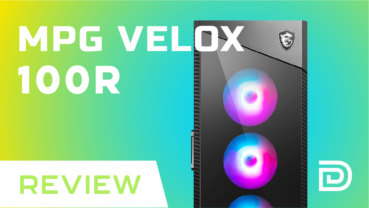 Watch MSI MPG Velox 100R Mid-Tower Gaming PC Case Review on Amazon Live