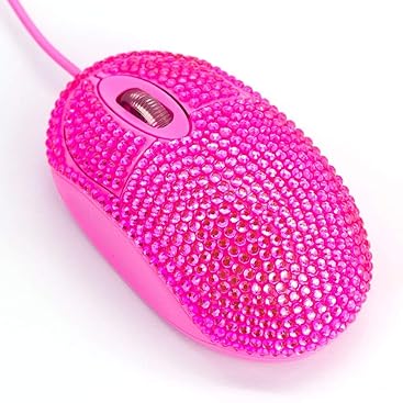SOONGO USB Optical Wired Mini Computer Mouse for Latpot mice with Pink ...