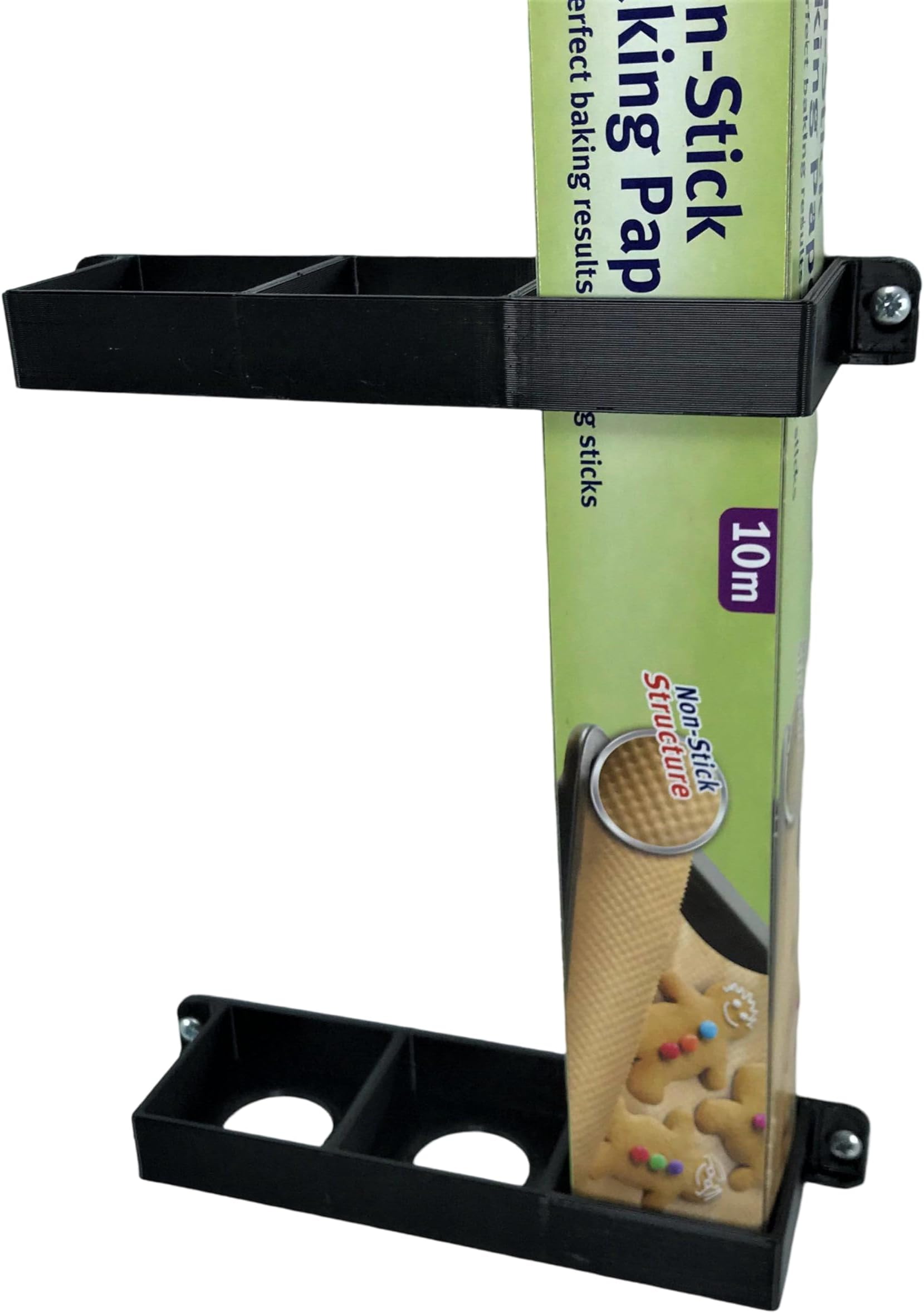 FOIL/Cling Film/Grease Proof Paper Cupboard Under Shelf Holder : White ...