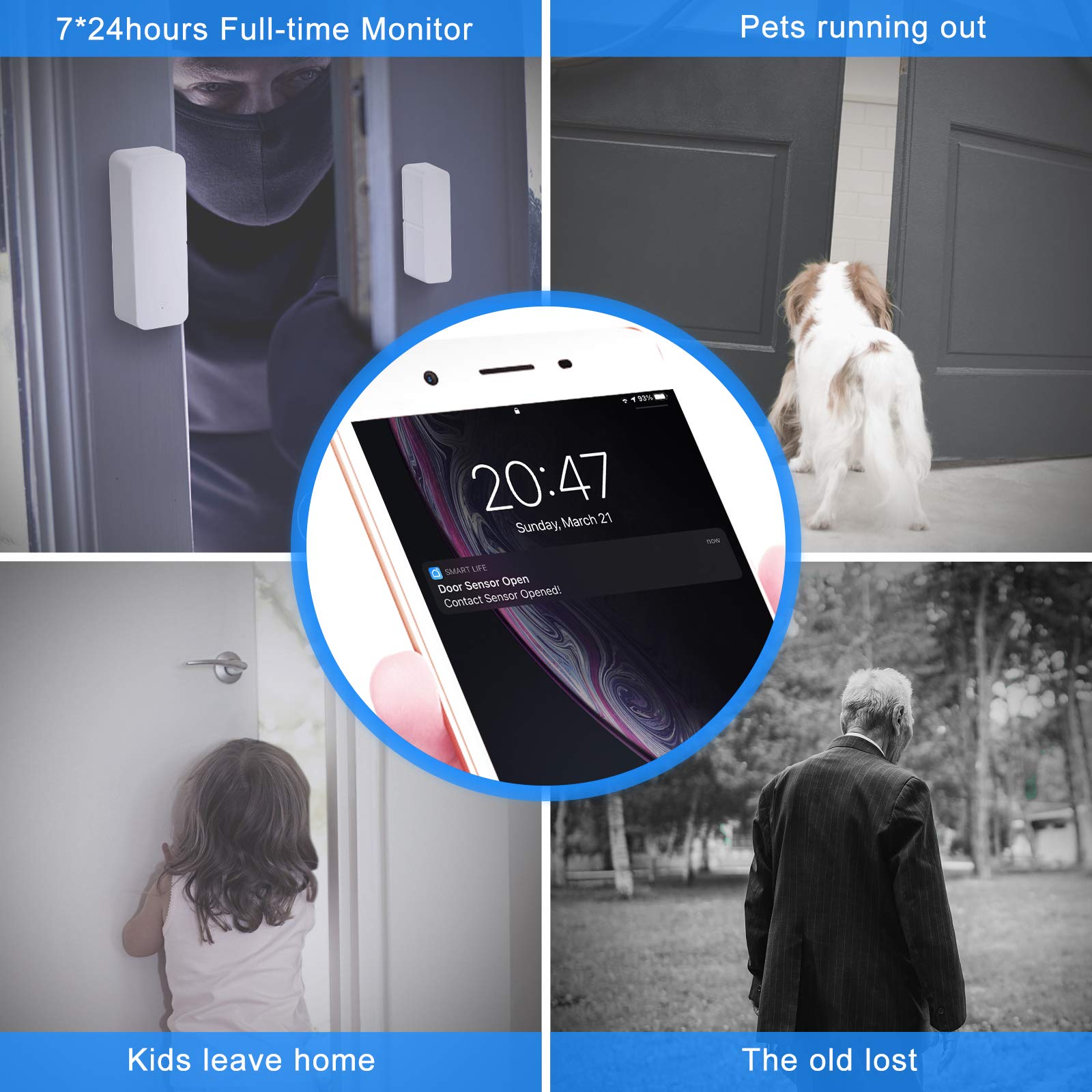 Snapklik.com : Alarm For Doors Opening, Window And Door Alarms For Home ...