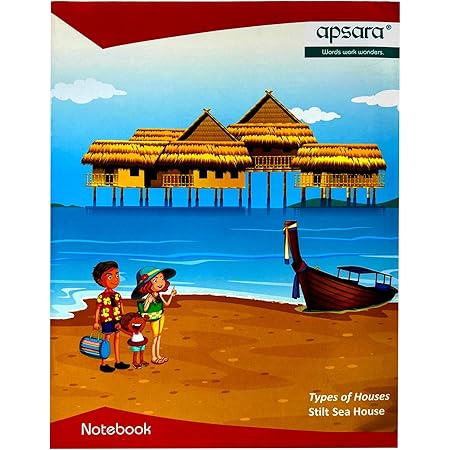 Apsara Regular Size Long Notebook, High Quality Bright Papers for ...