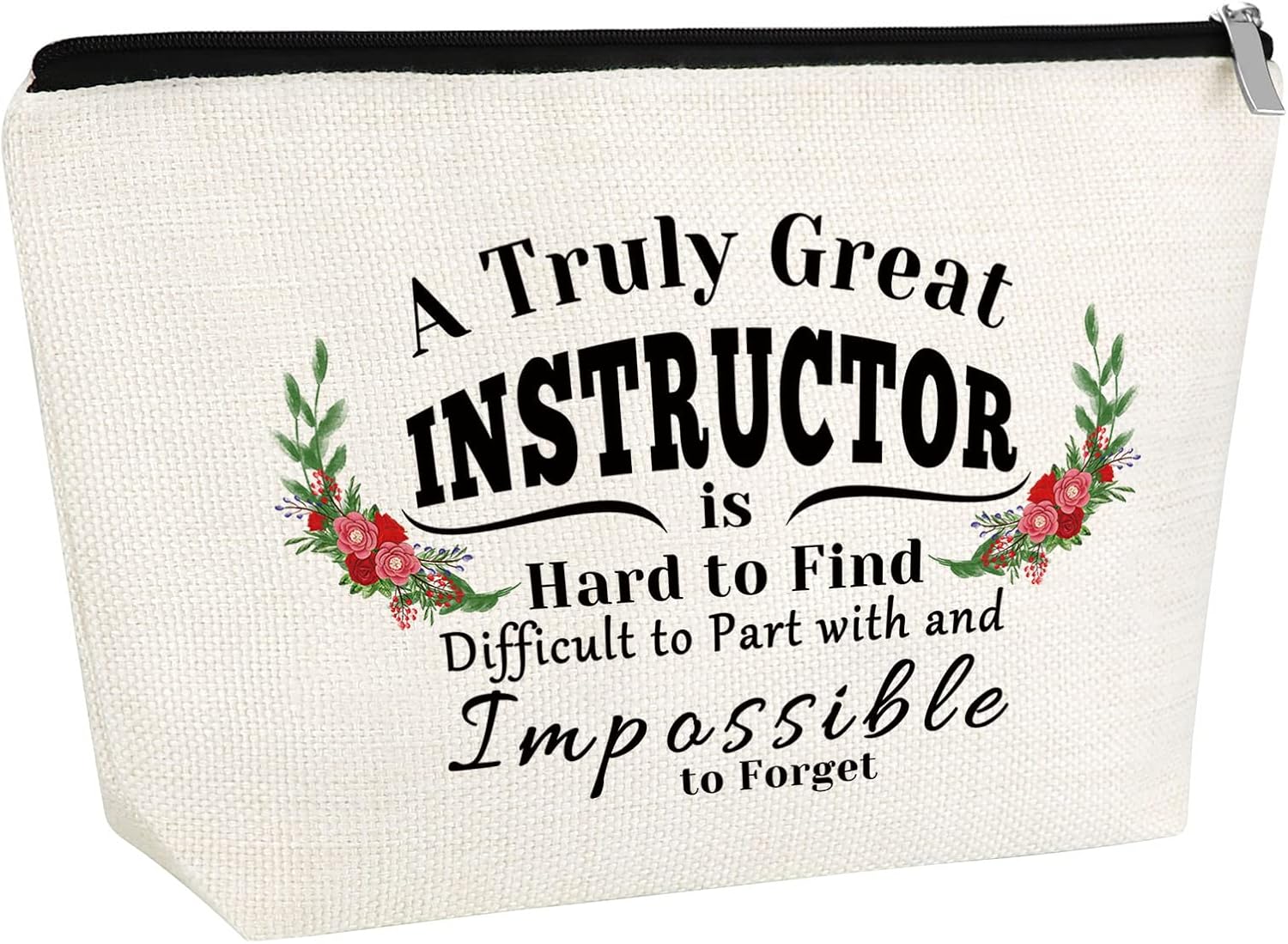 Amazon.com: Instructor Gift from Student Makeup Bag Thank You Gift for ...