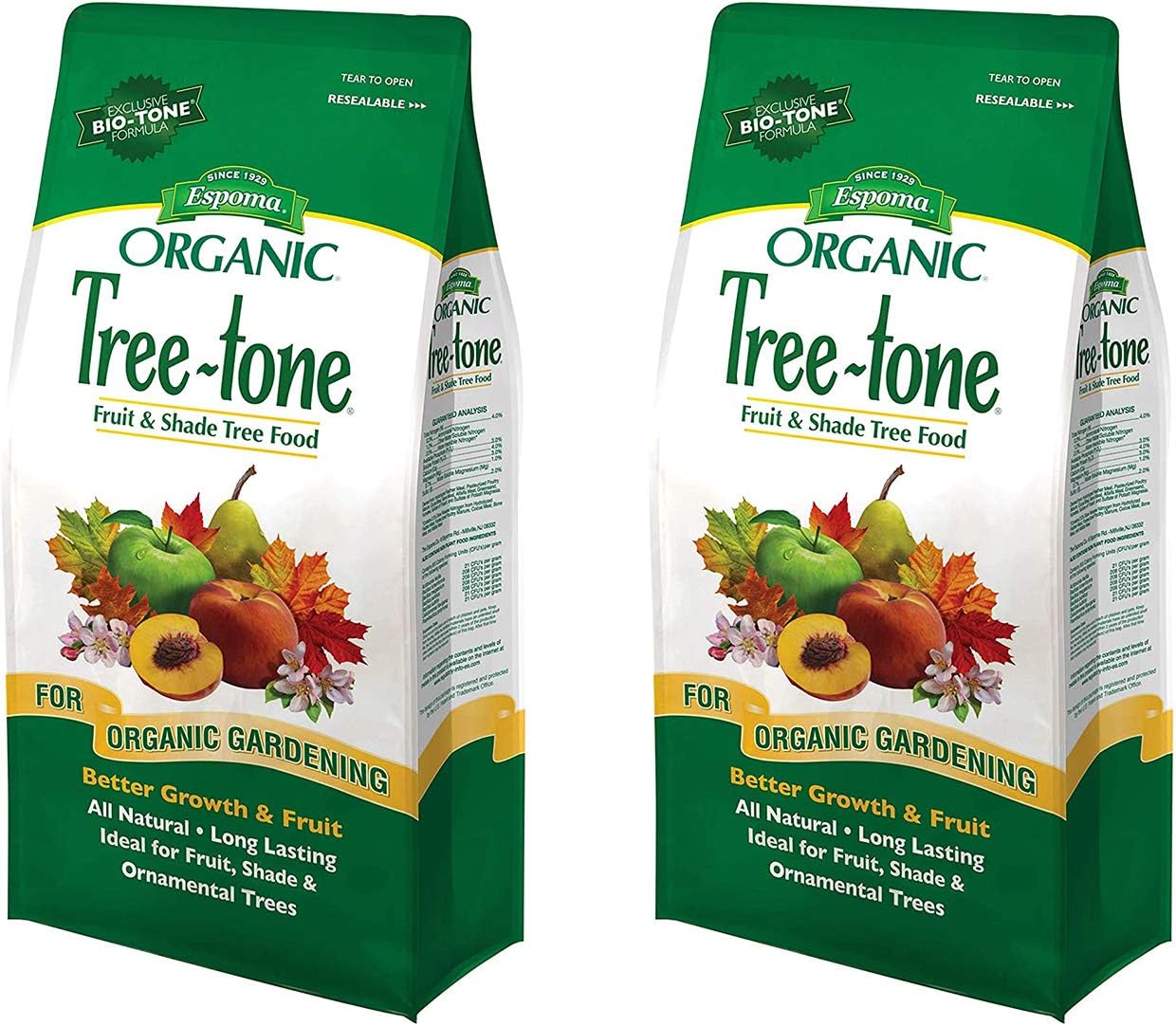 Amazon.com : Espoma Organic Tree-Tone 6-3-2 Natural & Organic ...