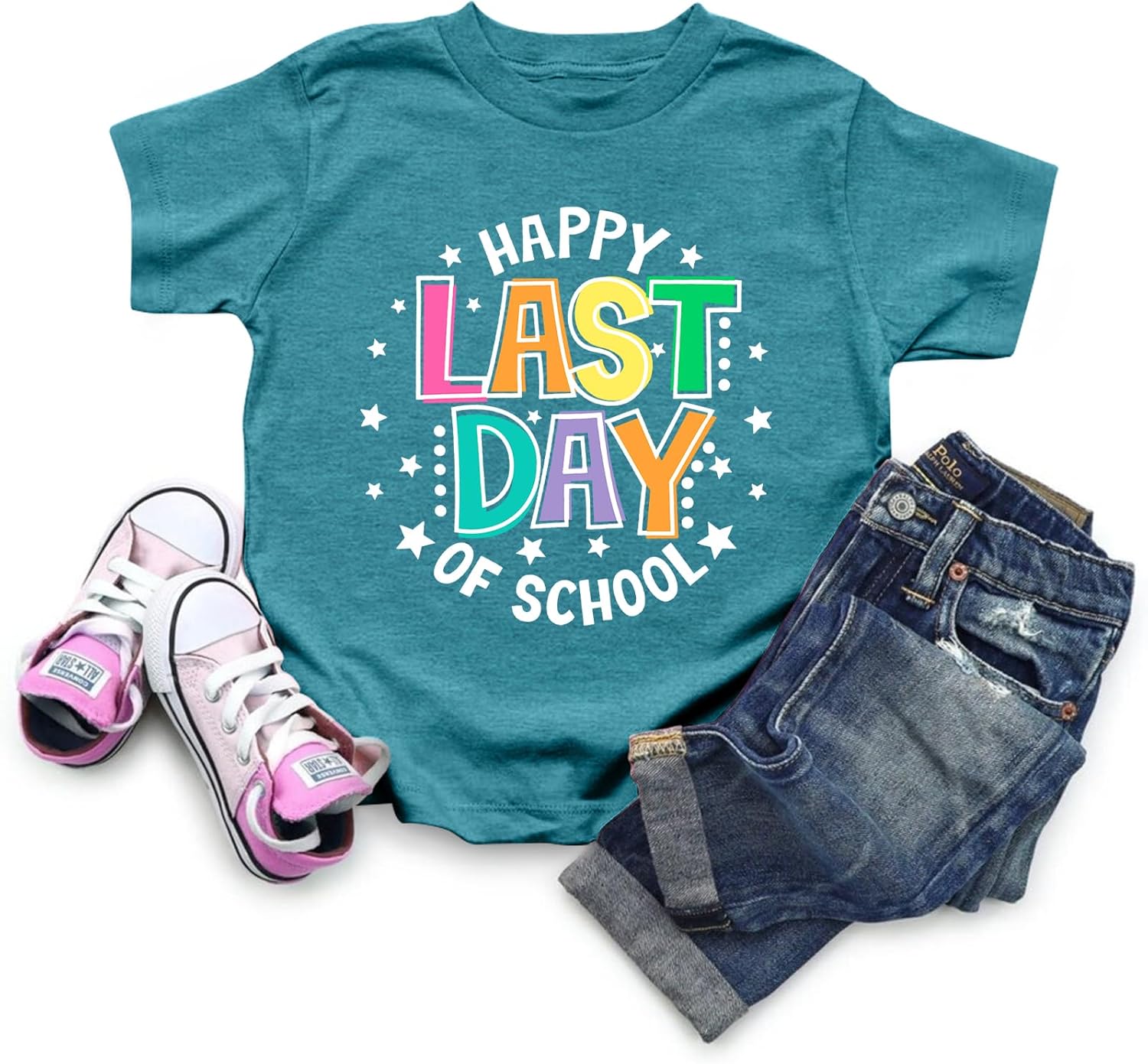 Amazon.com: CAZYCHILD Toddler Last Day of School Shirt Boys Girls End ...