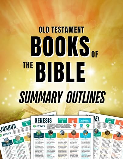 Books of The Bible Old Testament: Summary Outlines: Hay, Katherine ...