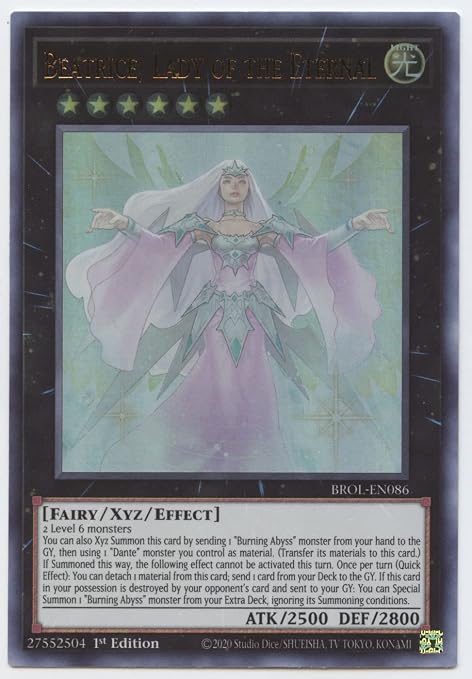 Amazon.com: Beatrice, Lady of The Eternal - BROL-EN086 - Ultra Rare ...