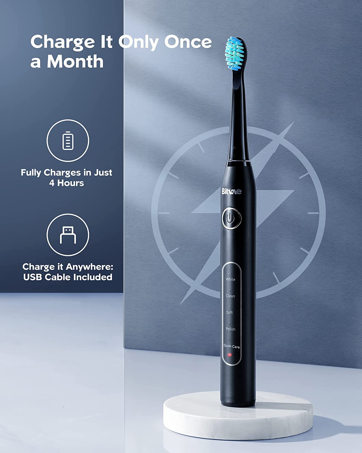 Bitvae Electric Toothbrush wi...B09T9F8PYG | Encarguelo.com