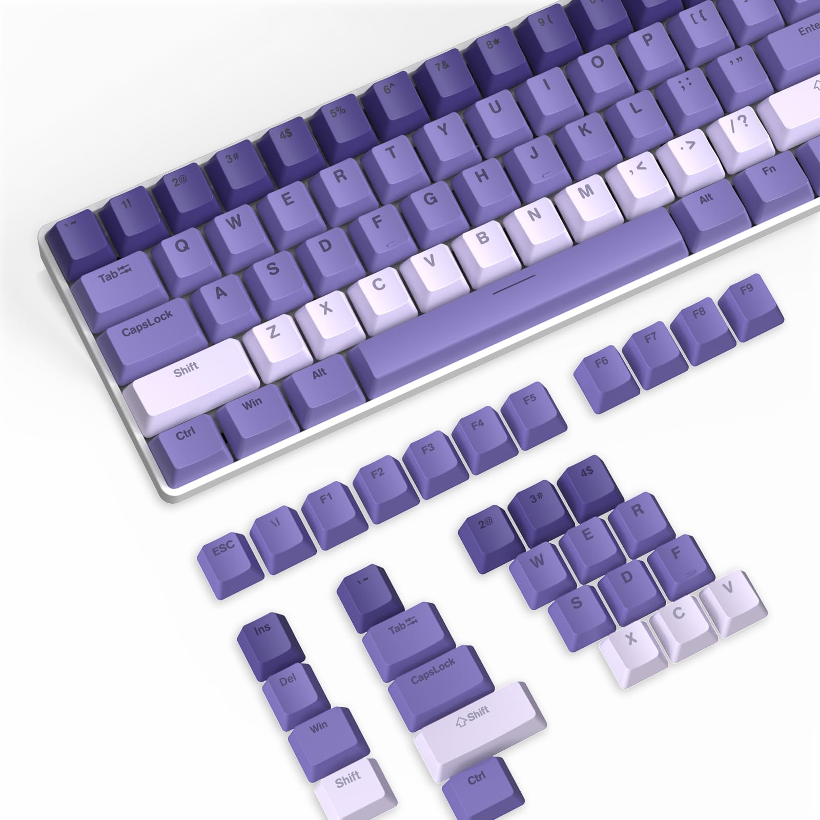 Buy ABS Keycaps 112 Keys OEM Profile Double Keycap Set,ANSI US Layout ...