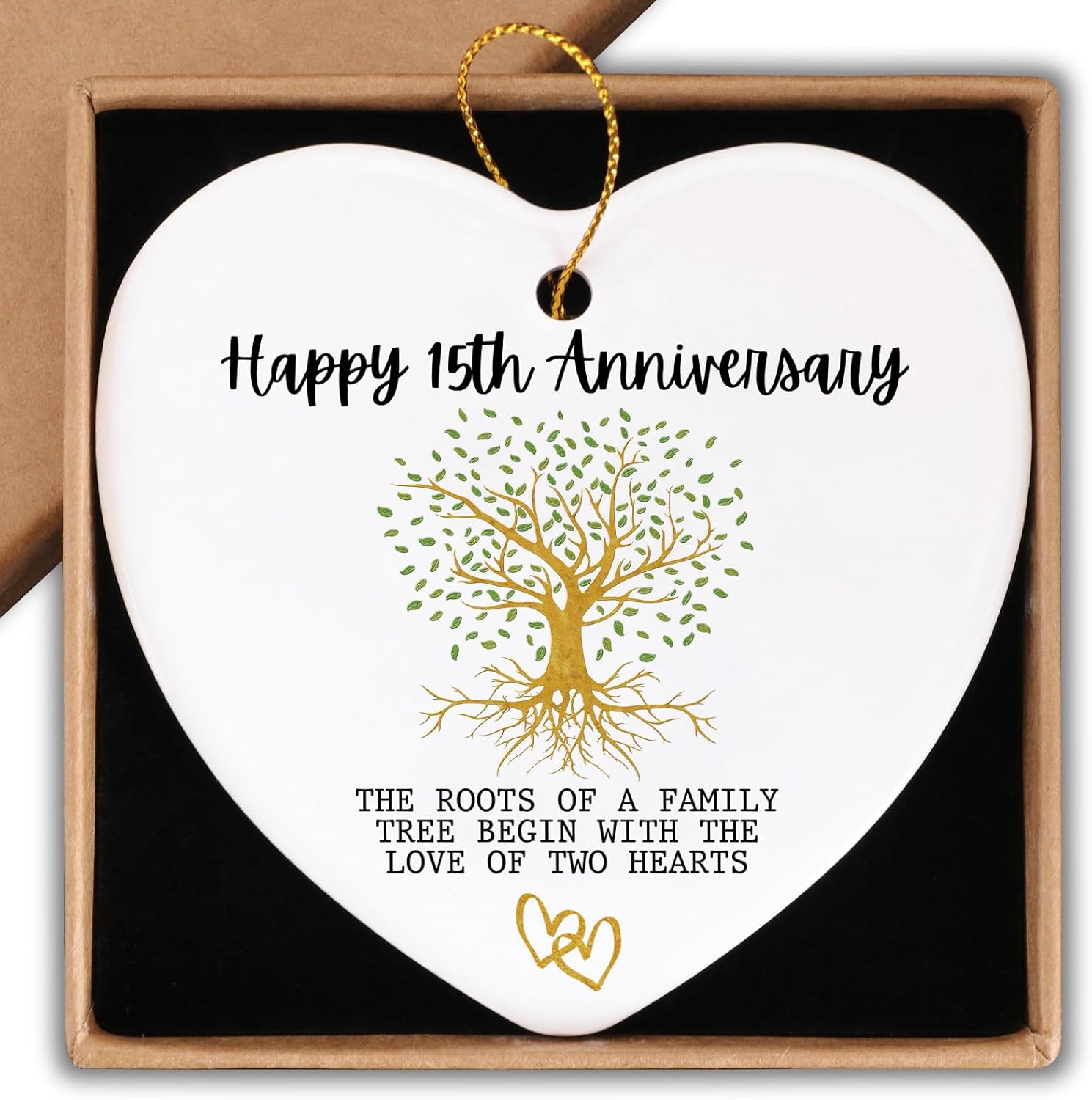 Amazon.com: 15th Anniversary Marriage Gifts for Couple Happy 15th ...