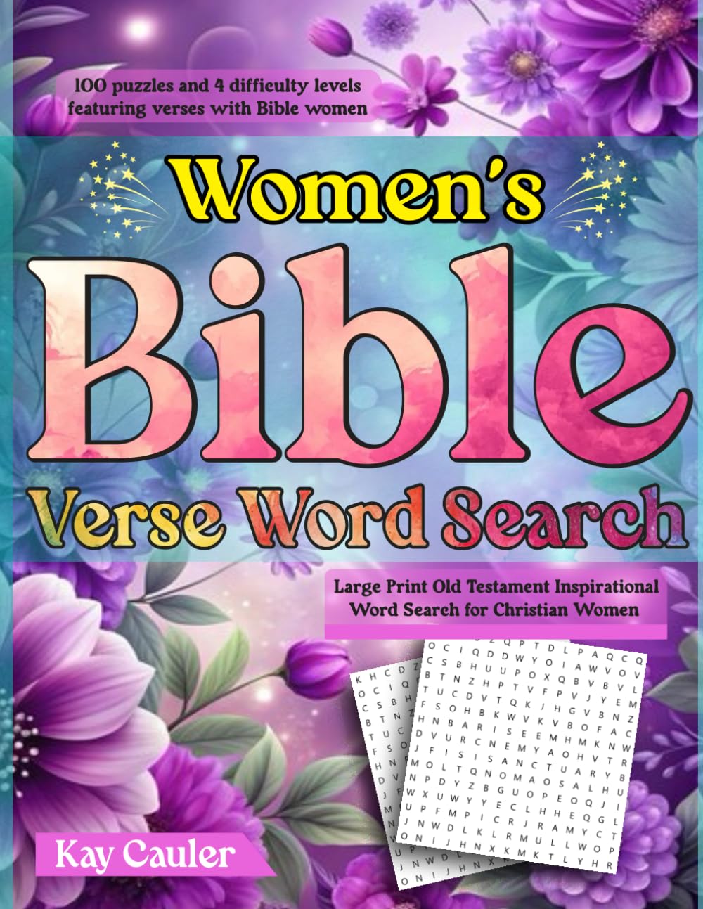 Amazon.com: Women's Bible Verse Word Search: Large Print Old Testament ...