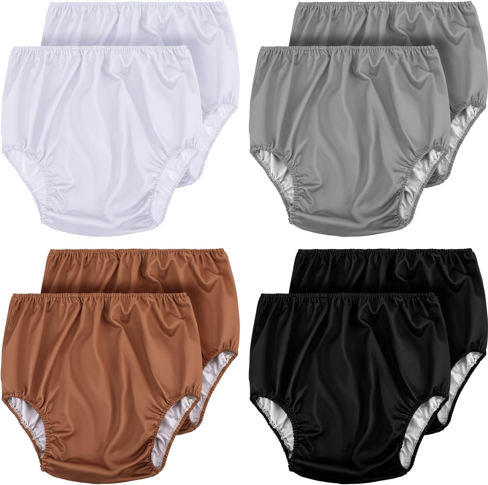 Amazon.com: Panitay 8 Pcs Adult Diaper Cover Incontinence Leakproof ...
