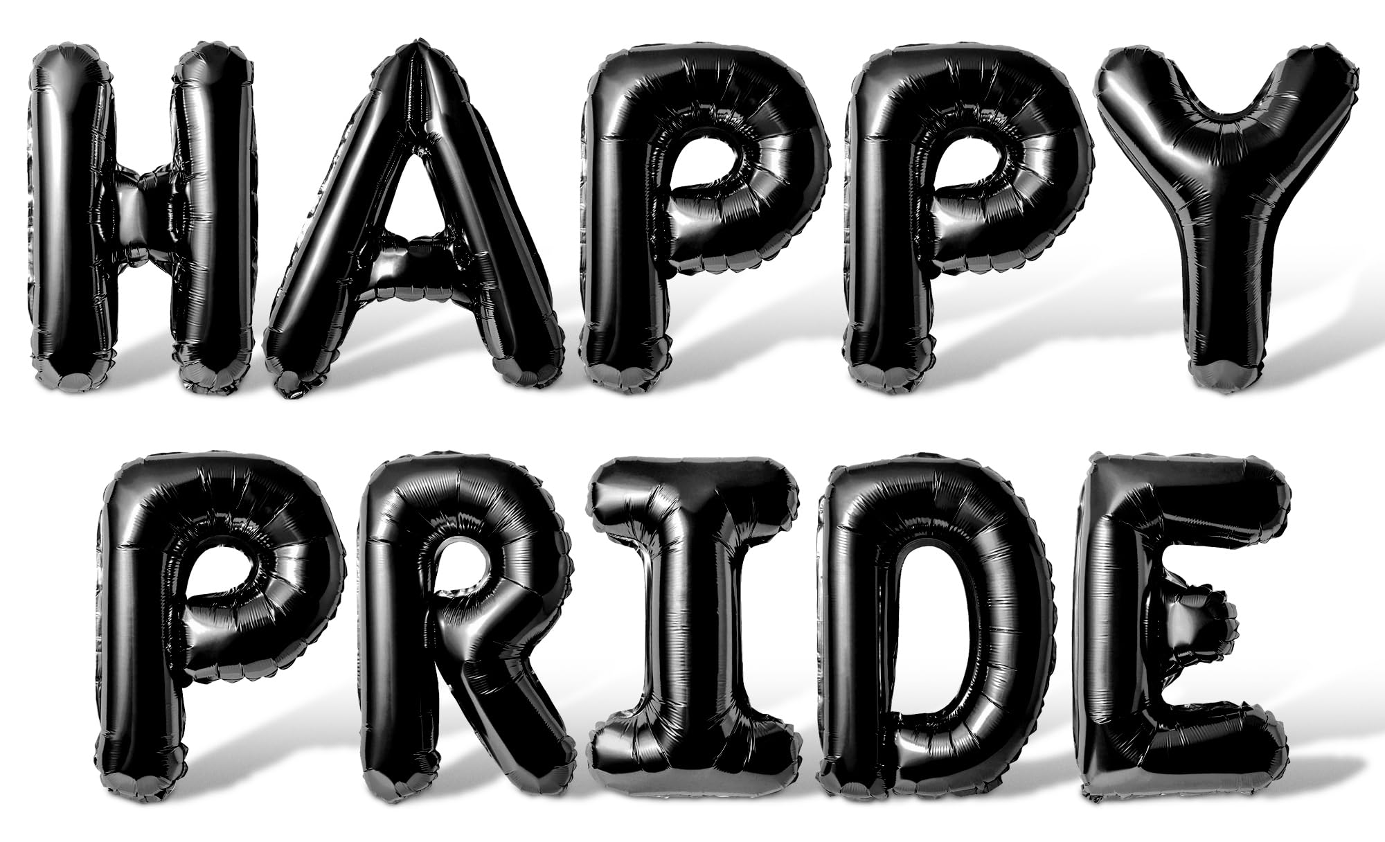 Amazon.com: Letter Balloons - HAPPY PRIDE 16" Inch Alphabet Letters ...