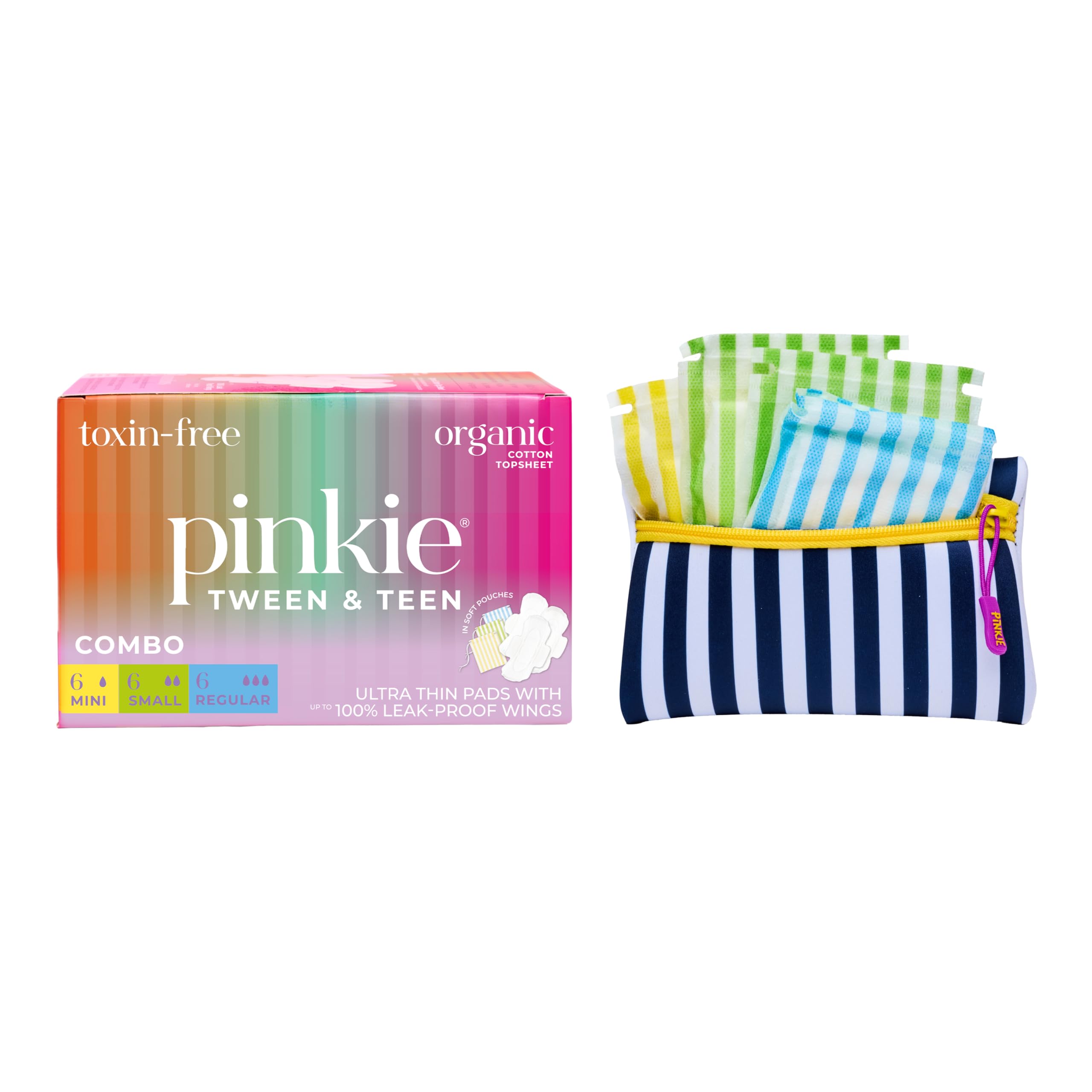 Amazon.com: Pinkie First Period Prep Bundle - Combo Pack + Pouch ...