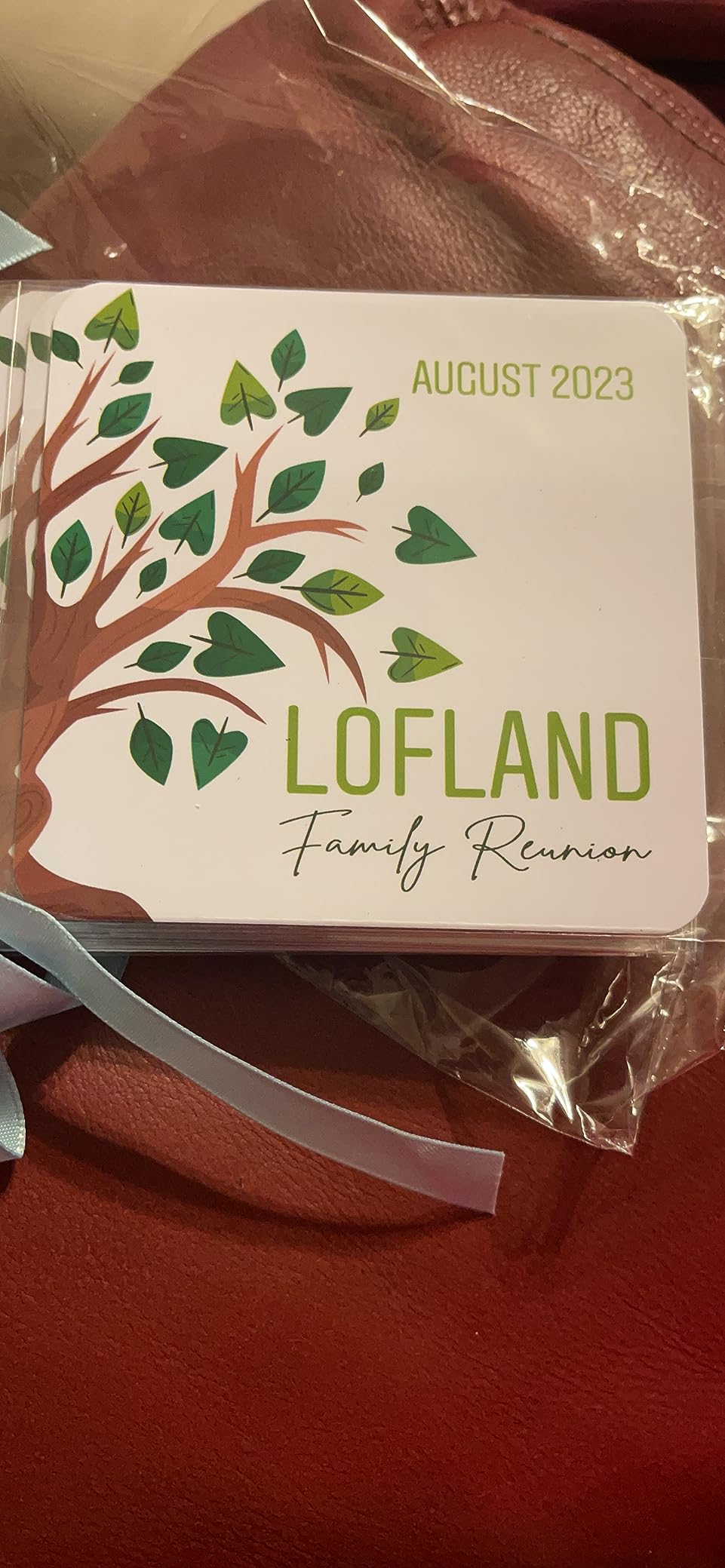 Amazon.com: Family Reunion Magnet Family Tree Party Favor Custom Magnet ...
