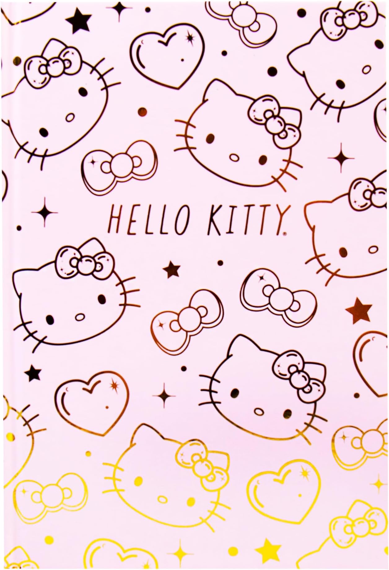 Amazon.com: Horizon Group USA Hello Kitty Pink Gold Foil Journal