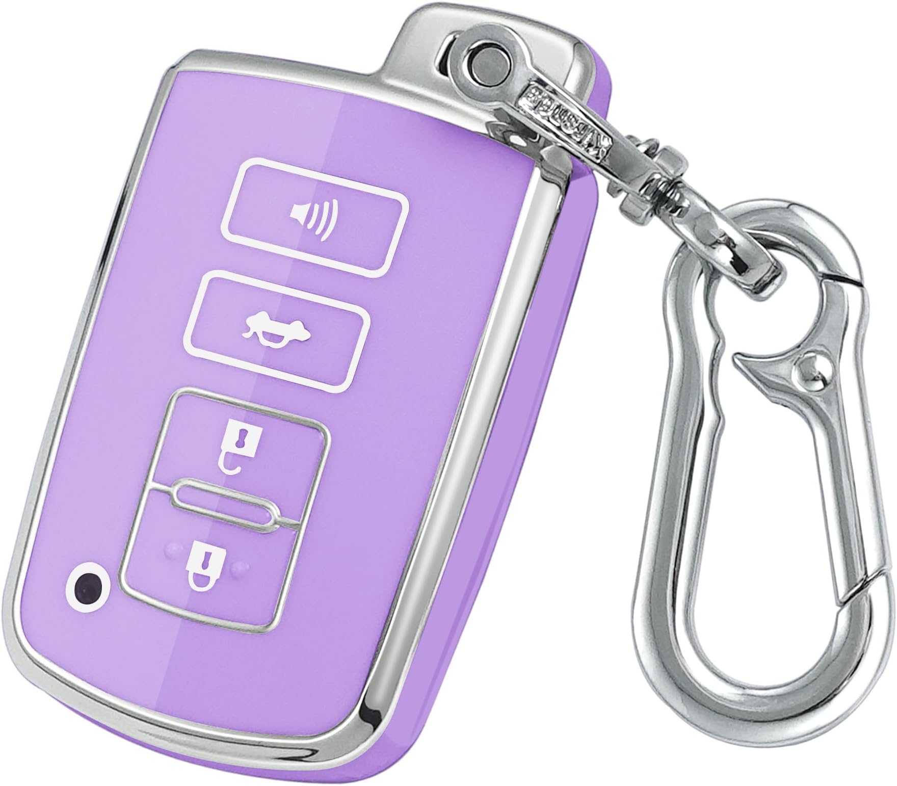 Amazon.com: WSAuto Key Fob Cover with Keychain Compatible with Toyota ...