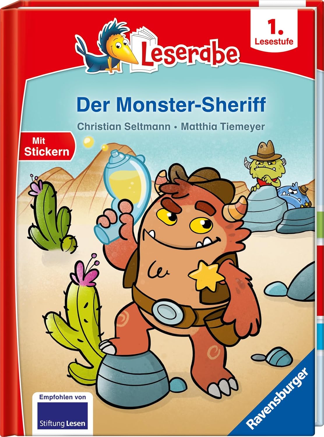 Amazon.com: Der Monster-Sheriff - Leserabe ab Klasse 1- Erstlesebuch ...