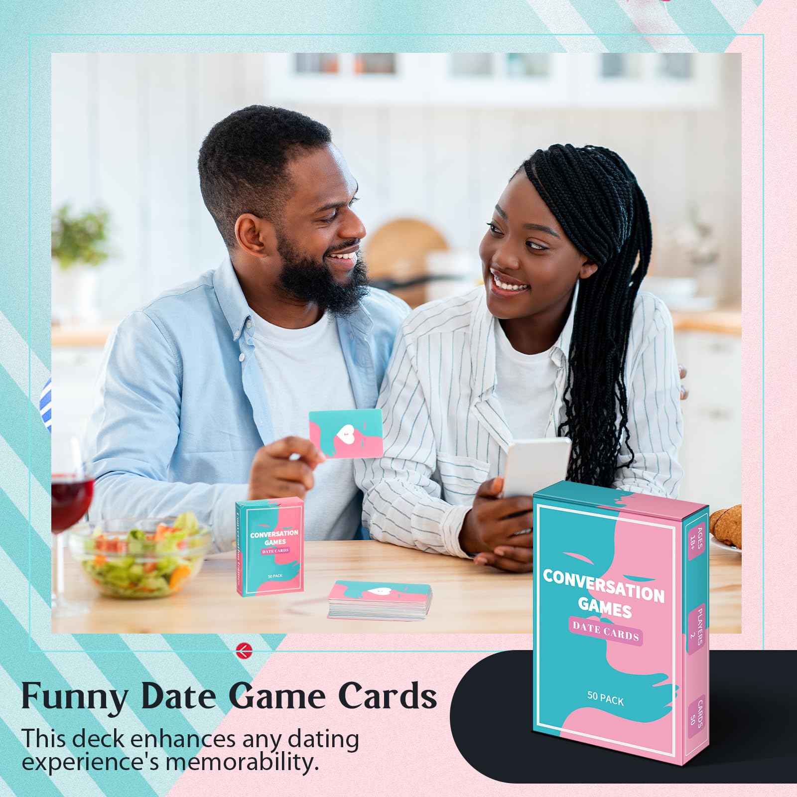 Snapklik.com : Poen 1 Box Of Date Deck Conversation Games For Couples ...