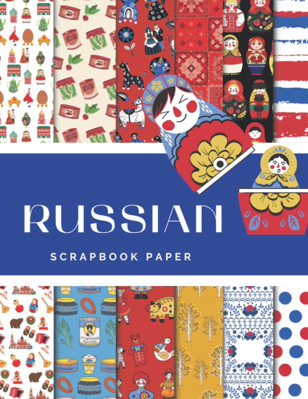 Amazon.com: Russian Scrapbook Paper: Ideal DIY, Craft Projects, Card ...