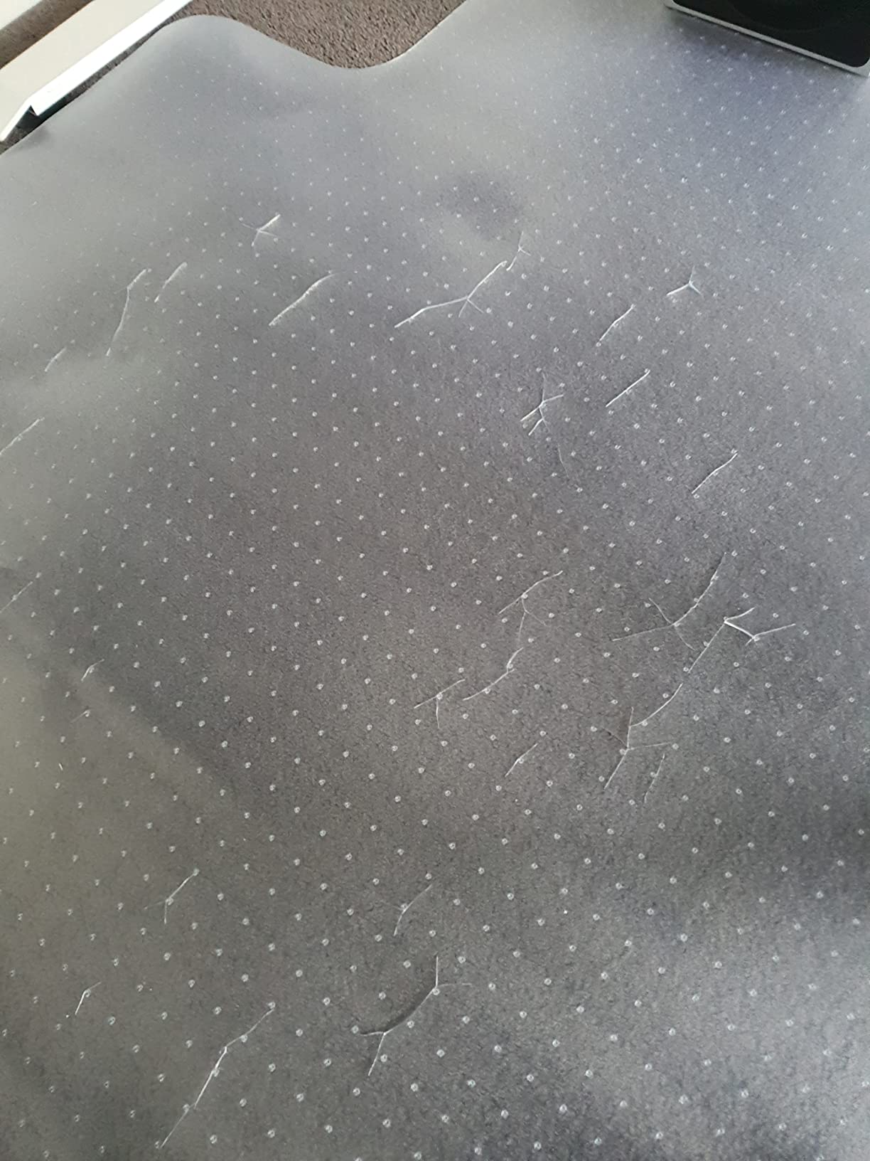 Chair Mat Carpet Floor Office Home Computer Work Vinyl PVC Plastic ...