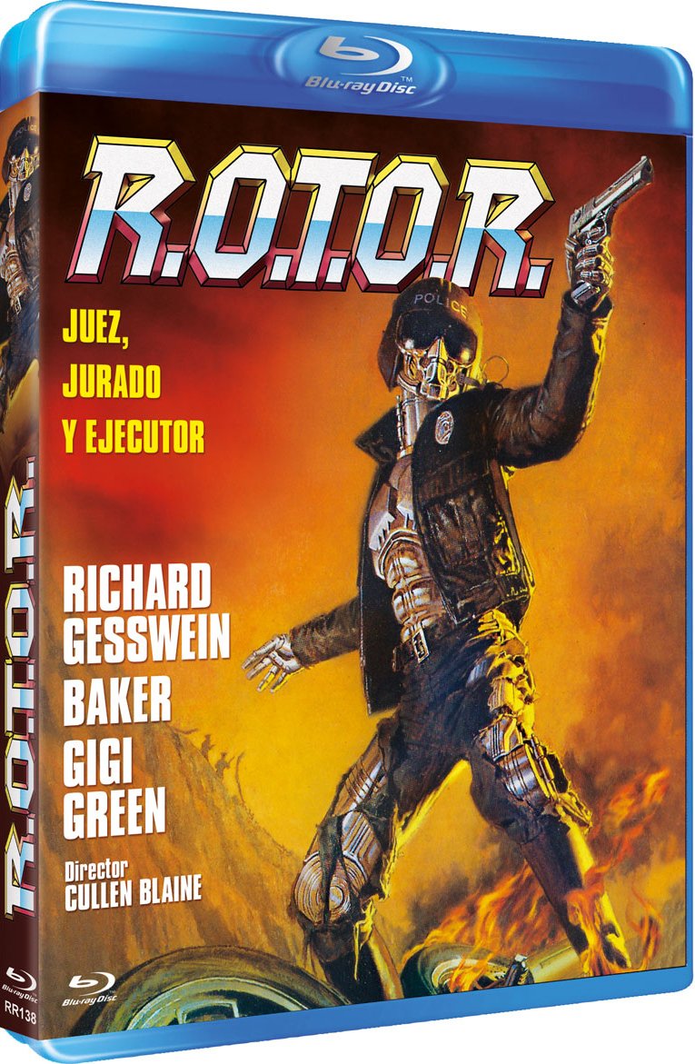 Amazon.com: R.O.T.O.R. (1987) [ Blu-Ray, Reg.A/B/C Import - Spain ...