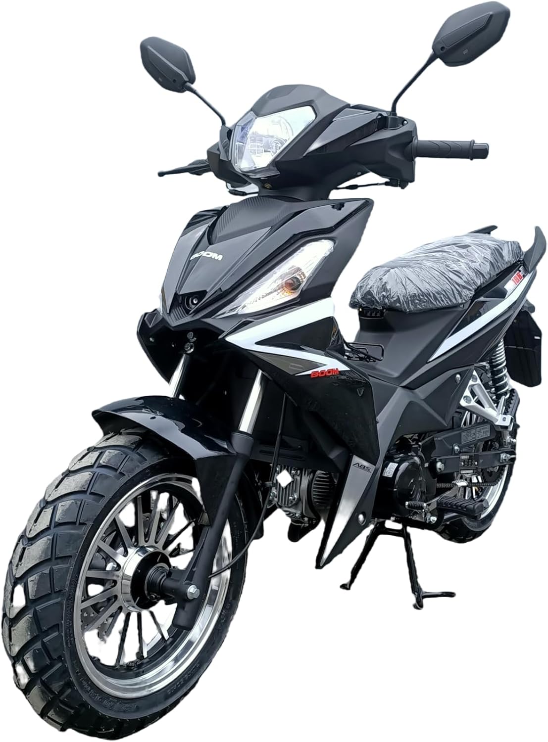 Amazon.com: 125CC 4 SPEED MOPED MOTORCYCLE STREET MOTORCYCLE BD125-9 (BLACK) : Automotive