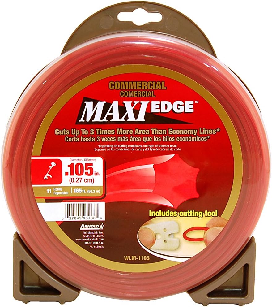 Amazon.com : Rotary 14730 Black Vortex Trimmer Line .105" x 185 ...