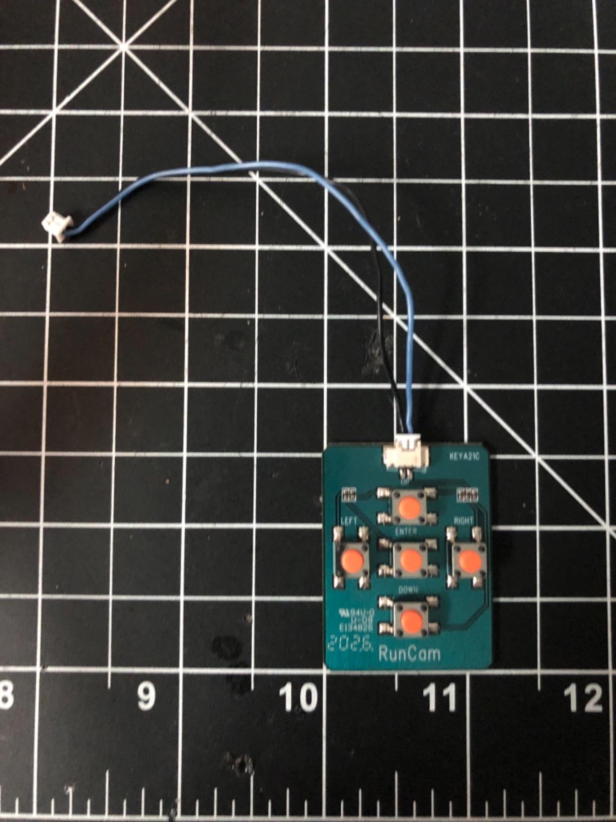 Amazon.com : RunCam Key Board for FPV Camera OSD Setting Compatible ...