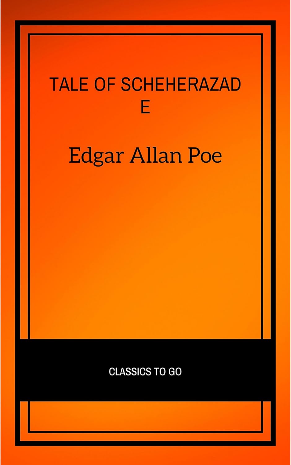 Amazon.com: The Thousand-and-Second Tale of Scheherazade eBook : Poe ...