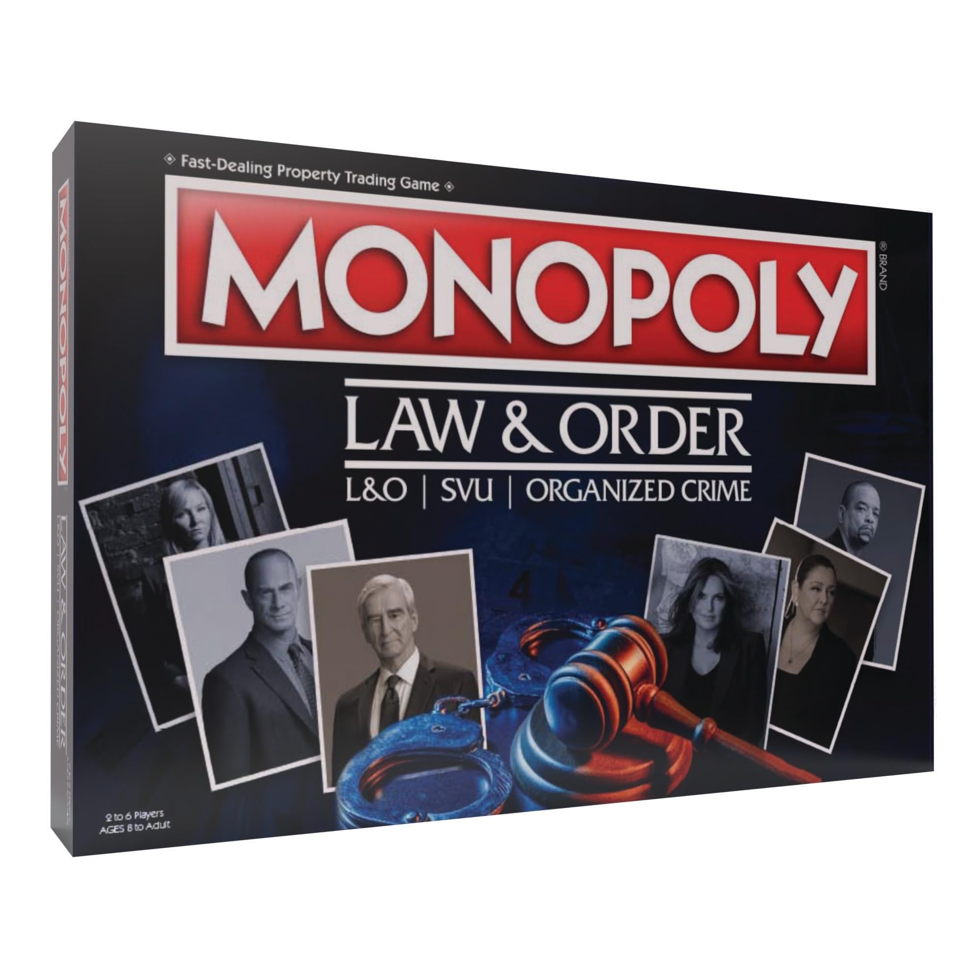 Amazon.com: Monopoly®: Law & Order | Buy, Sell, Trade Spaces Featuring ...