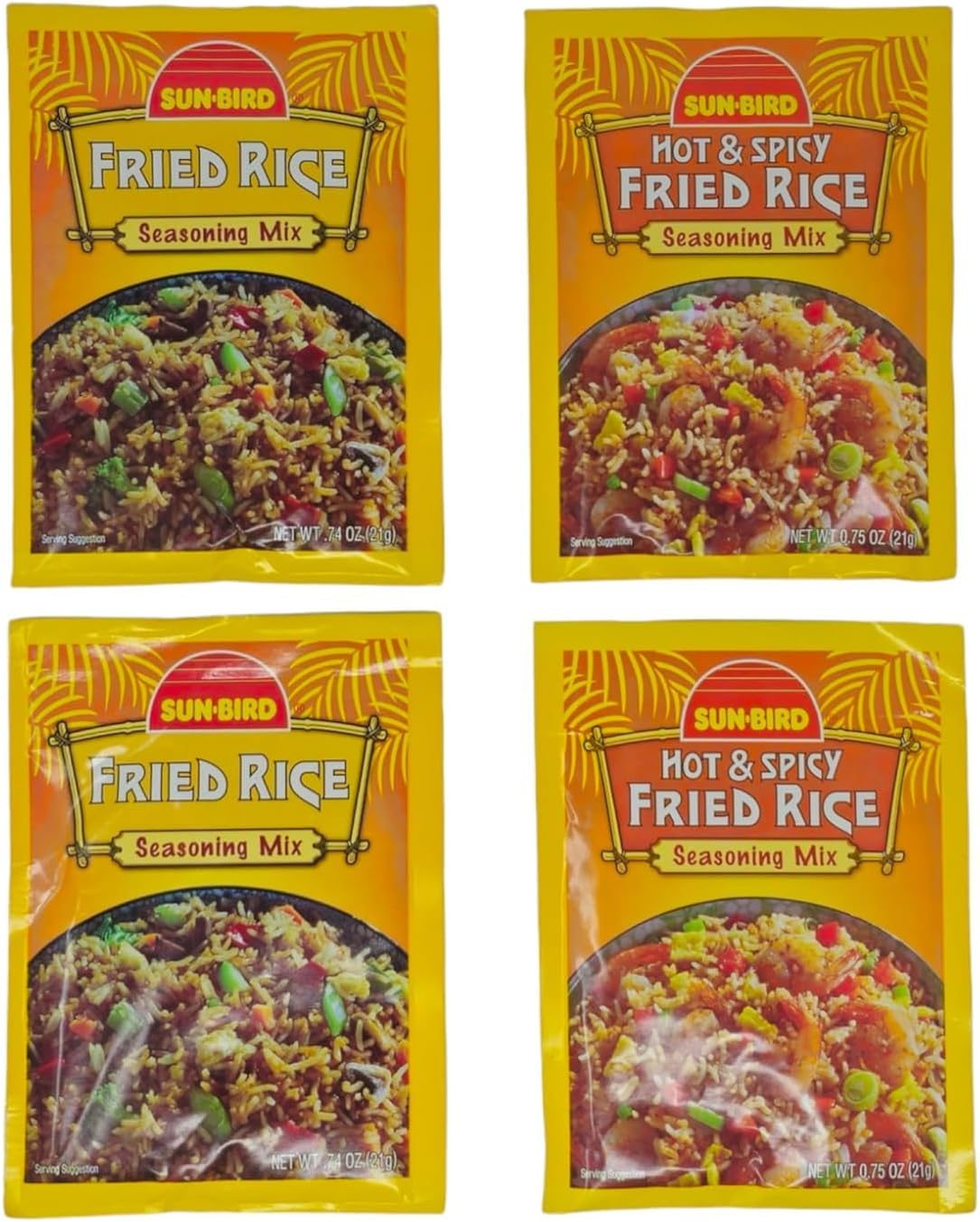 Amazon.com: YCNO KOMBOFAN SunBird Fried Rice, Hot Spicy Fried Rice ...