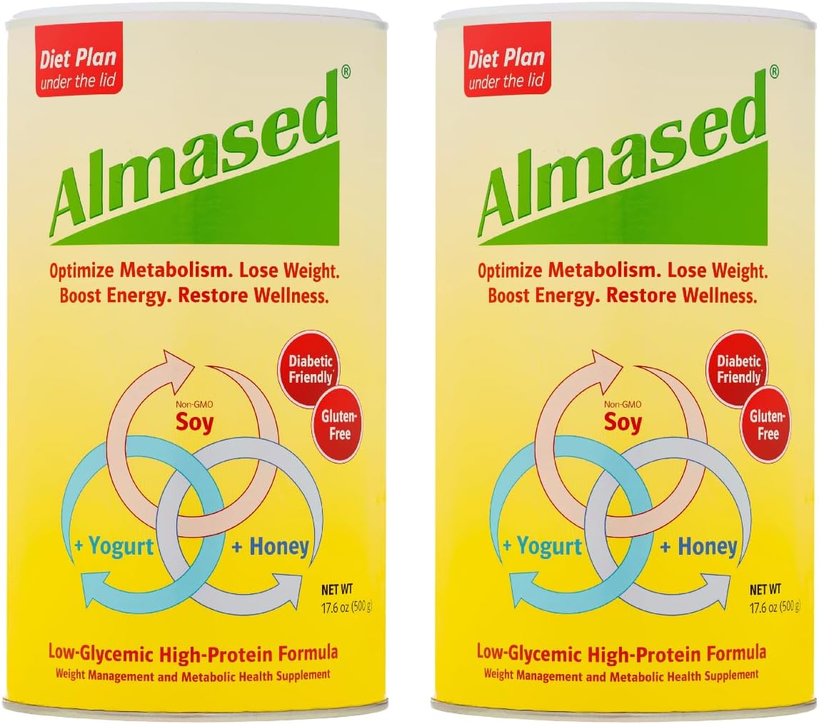 Amazon.com: Almased Multi-Protein Powder 17.6 OZ (Pack of 2) : Health ...
