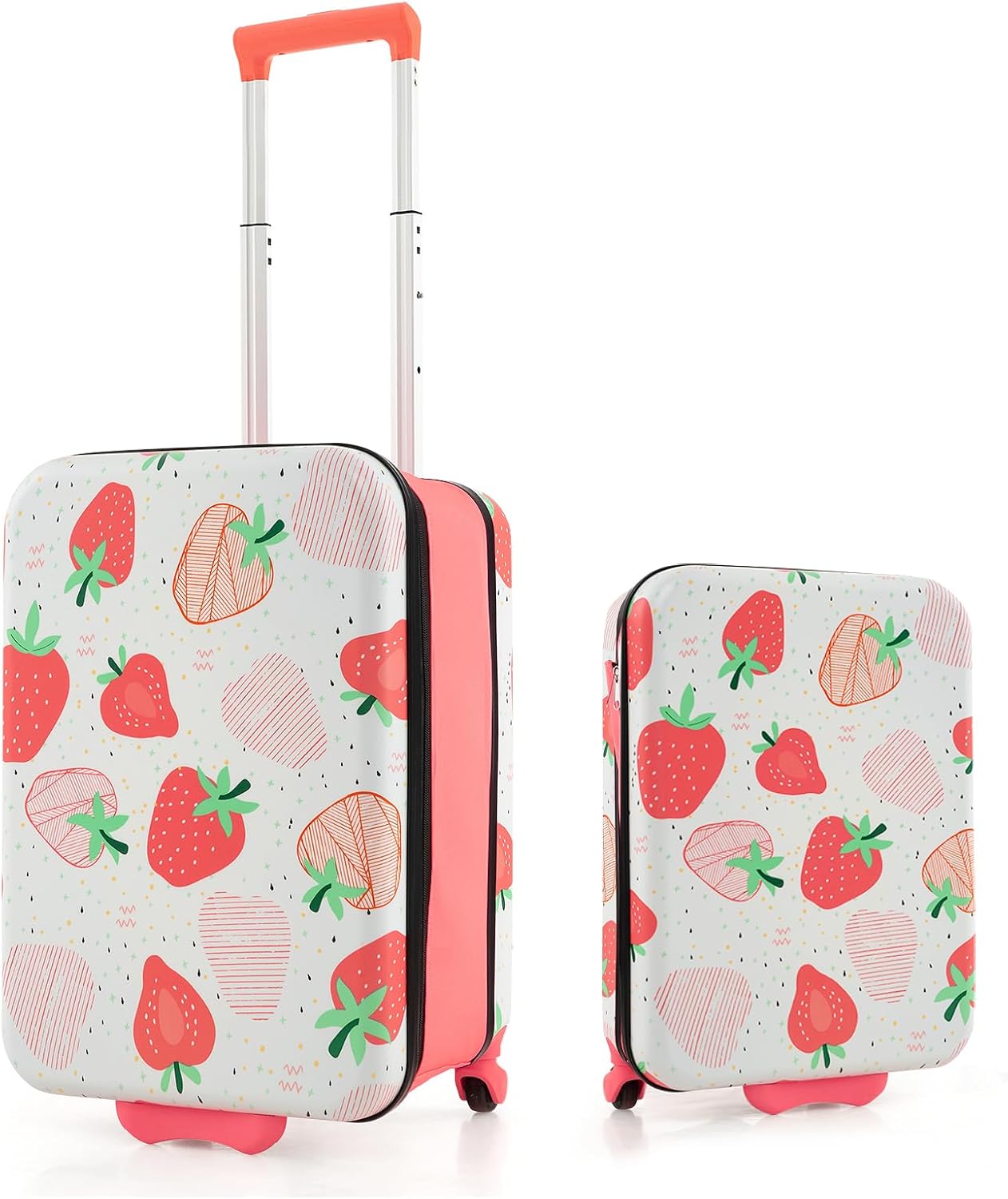 HONEY JOY Kids Luggage, 20 Inch Expandable Children Hardshell Carry-on ...