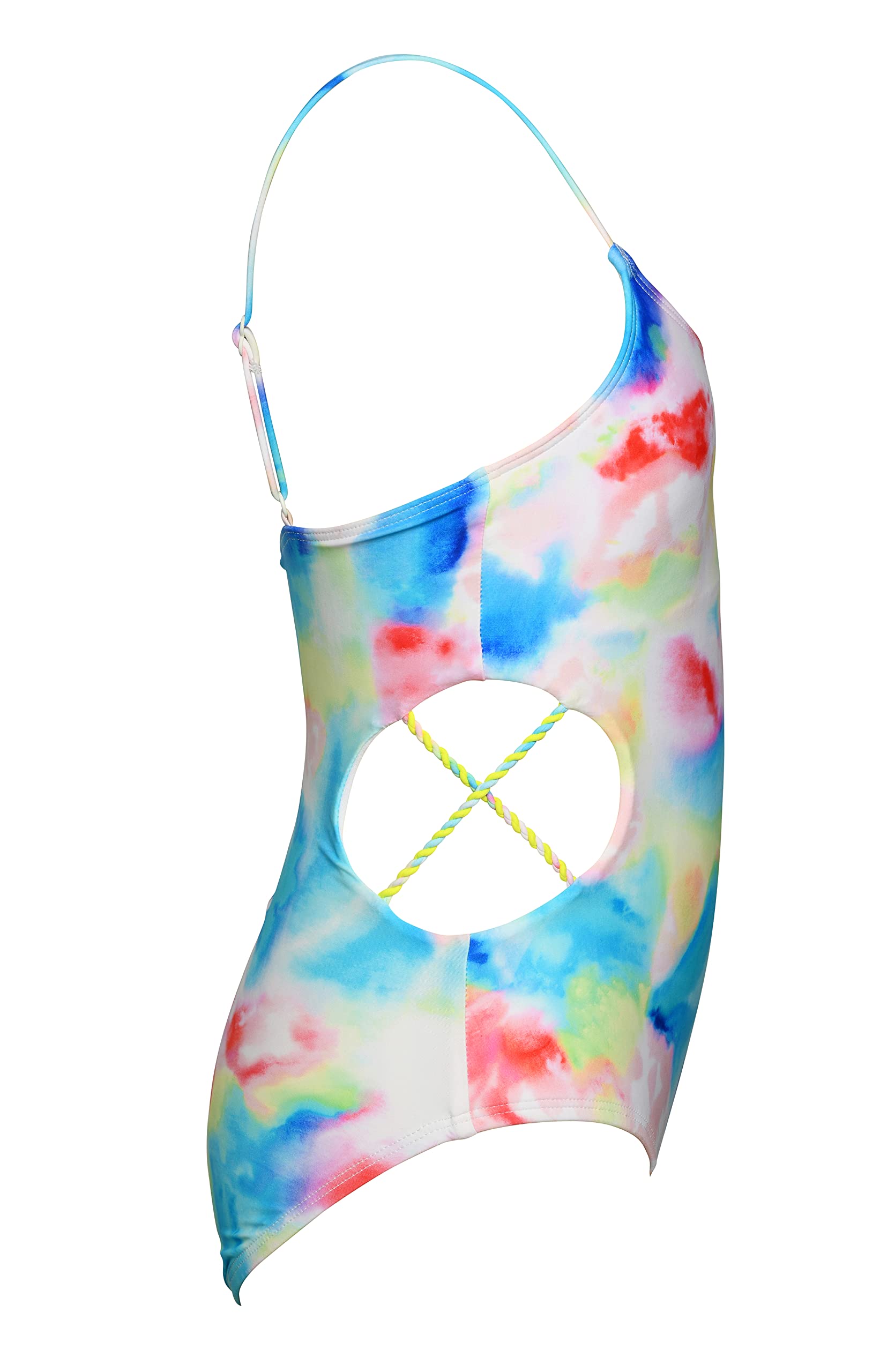 Snapklik.com : Hobie Girls Cutout One Piece Swimsuit