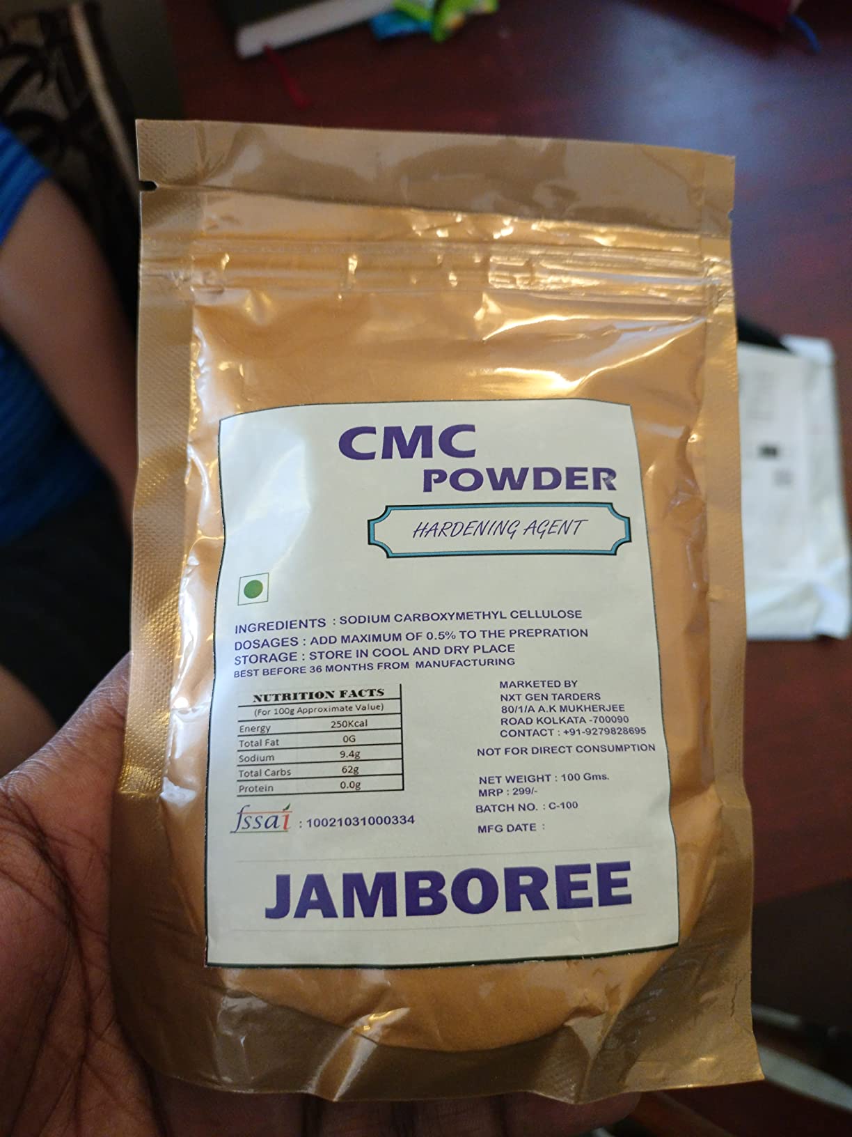 CMC Powder 100gms - Use in Fondant, Frostings, and Cake Decorations ...