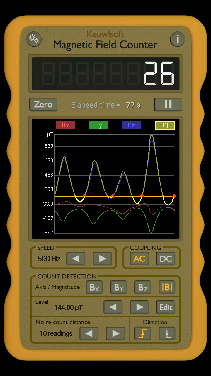 Magnetic Field Counter - App on Amazon Appstore