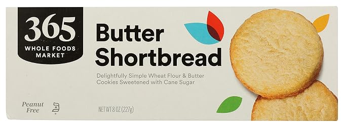 Amazon.com: 365 by Whole Foods Market, Cookie Shortbread, 8 Ounce ...