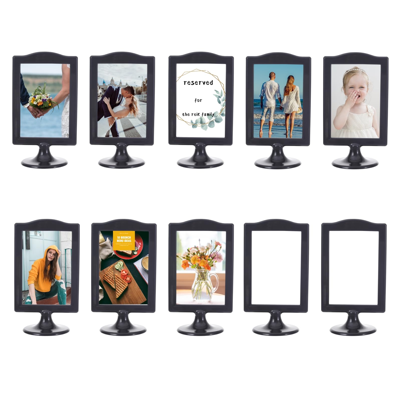 Amazon.com - Meonua Double Sided Standing Picture Frames 4 x 6 Inch ...