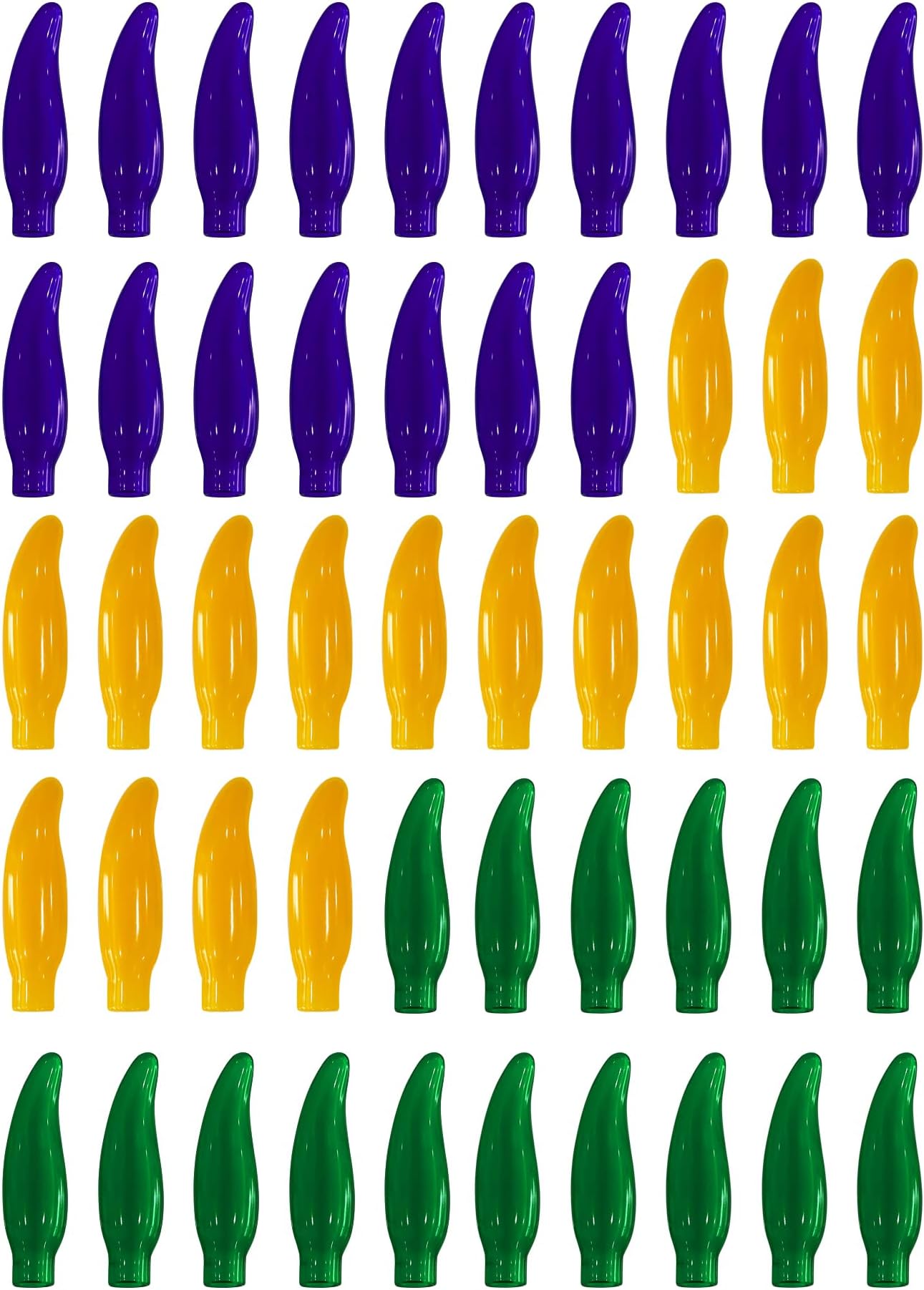 Amazon.com: LET'S FIESTA Chili Pepper Light Covers - 50 Vinyl Chili ...