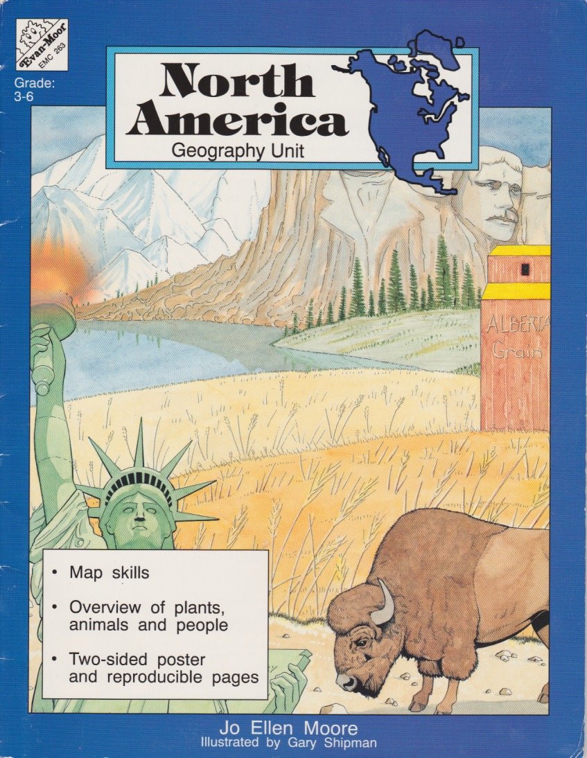 North America (Geography Mini-Unit Series): Moore, Jo E.: 9781557992413 ...