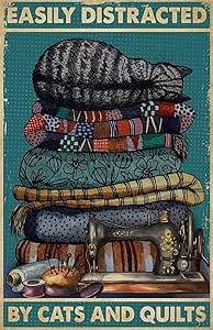 Amazon.com: 300 Piece Jigsaw Puzzle Easily Distracted by Cats and ...