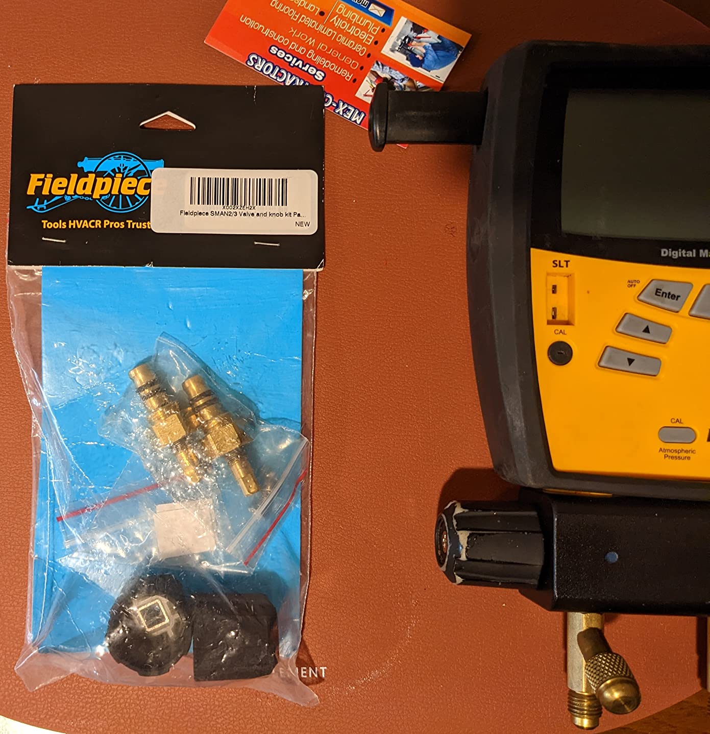 Amazon.com: Fieldpiece RSMANK6 SMAN2/3 Valve and Knob Kit